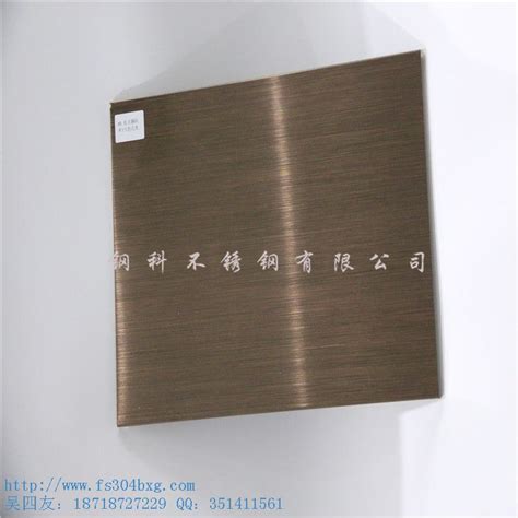 供应亮光红古铜拉丝不锈钢拉丝红古铜不锈钢图片 GKBXG 九正建材网