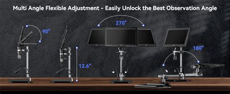 Tomlov Dm9 Max Digital Microscope 20mp 10 1 1500x Hd Ips Hdmi Coin Microscope