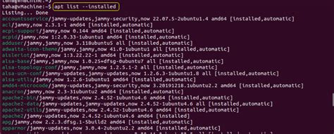 How To List All Installed Packages In Ubuntu Using Apt Linuxways