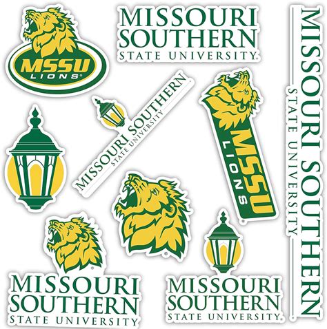 Desert Cactus Missouri Southern State Lions Sticker Car