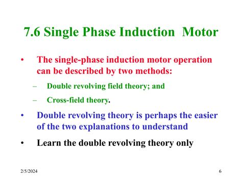 Single Phase Induction Motor Working And Typesppt