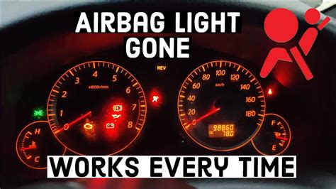 How To Clear Reset Flashing Airbag Light On Your G35 350Z YouTube