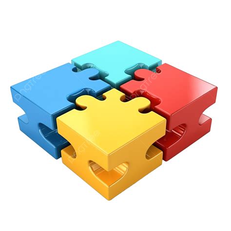 Puzzle Thinking Strategy 3d Illustration 3d Rendering Value Png
