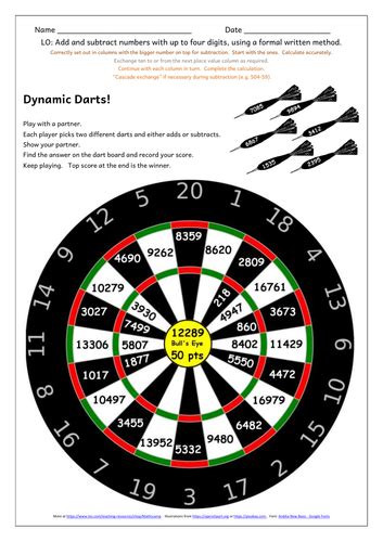 Addition And Subtraction Year 4 Formal Written Addition And Subtraction Of 4 Digit Numbers