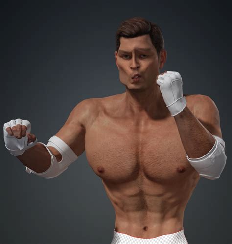 Mr Sexy Man Fighter With 13 Animations Download Free 3d Model By