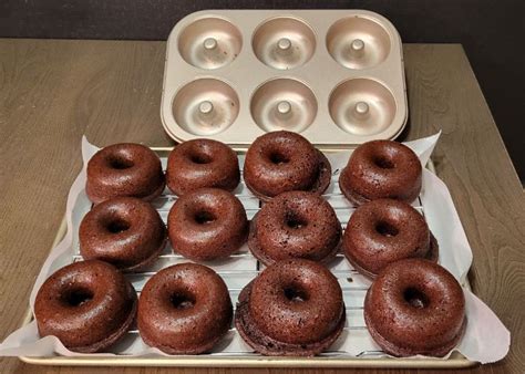 Amazing Chocolate Cake Donuts Made With Fresh Milled Flour