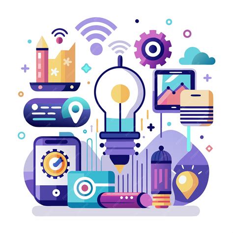 Digital Ideas And Innovation Concept Premium Ai Generated Vector