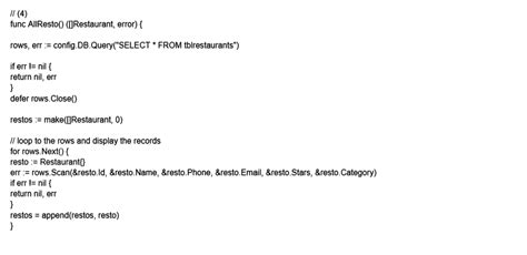 Starting With Rest Api Go And Cockroachdb With The Use Of Revel Framework