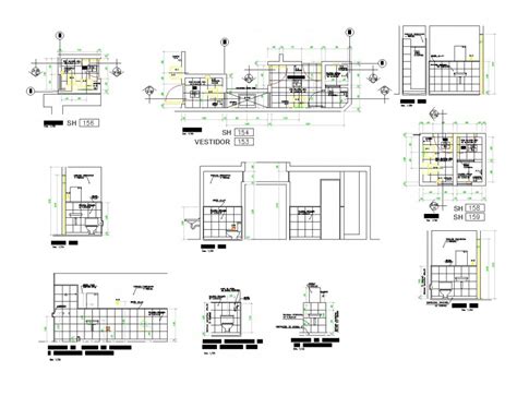 Apartment Building Structure Detail Elevation Plan And Section Layout File Artofit