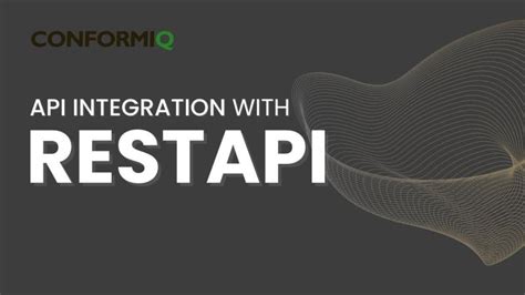 Conformiq On Linkedin Api Integration With Restapi