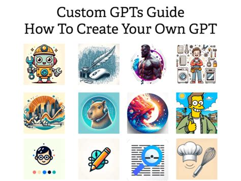 How To Create Custom GPTs Guide Tutorial Graphic By Sofiamastery Creative Fabrica