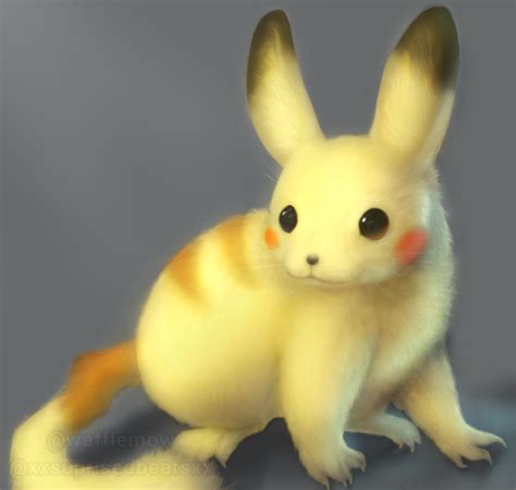 Realistic Pokemon Pikachu