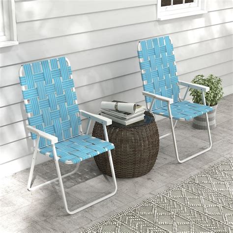Outsunny Set Of 2 Patio Folding Chairs Classic Outdoor Camping Chairs