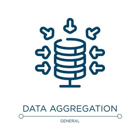 Data Aggregation Icon Vector Images Royalty Free Data Aggregation Icon
