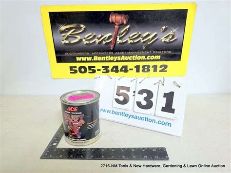 ACE INDOOR OUTDOOR RUST STOP OIL BASED ENAMEL ALMOND GLOSS 1 QT Bentley Associates LLC