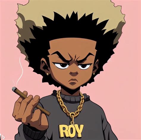 Ayoo Roy Boondocks Art Cartoon Swag Cartoon Cartoon Character