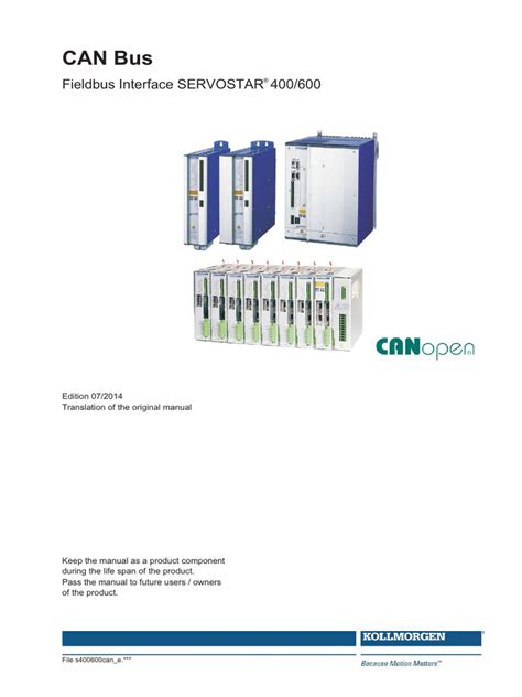 canopen communication manual s400 s600 en pdf computer engineering