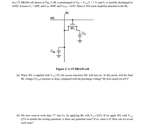 Problem SRAM Memory Cell In A SRAM Cell Shown In Chegg