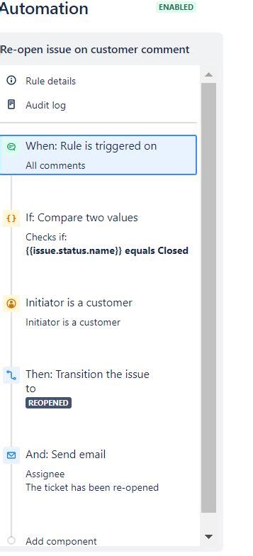 Jsm Cloud Automation Rule To Auto Reassign The Pre