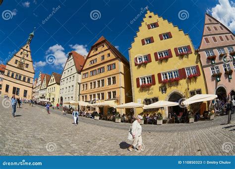 Rothenburg Ob Der Tauber German Village Royalty Free Stock Image