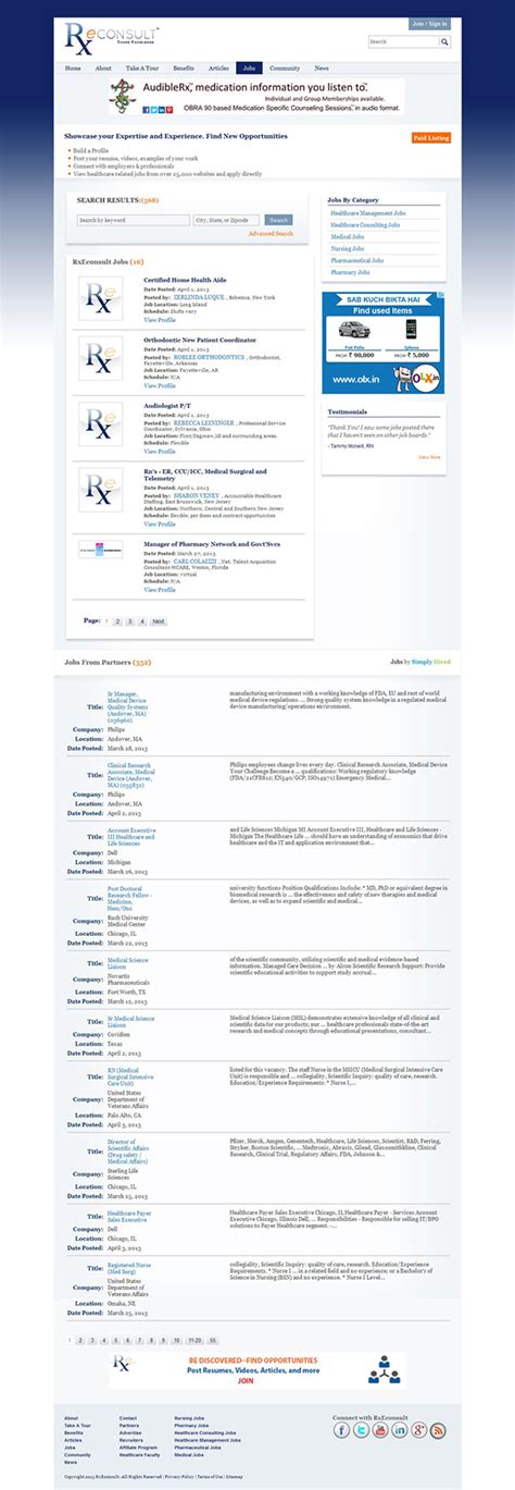 Rx Consultant On Behance