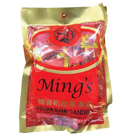 Mings Mings Pei Pa Koa Candy Value Pack Watsons Philippines