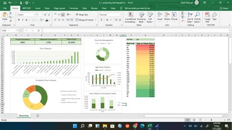Dataanalytics Exceldashboard Datavisualization Businessintelligence Customerinsights