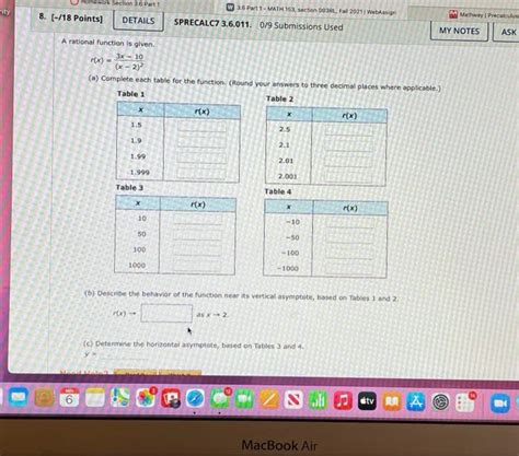 Solved Homework Section 3 6 Part 1 W 3 6 Part 1 Math 153