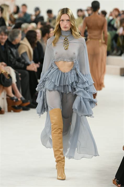 Paris Fashion Week Fallwinter 2024s Nippliest Moments