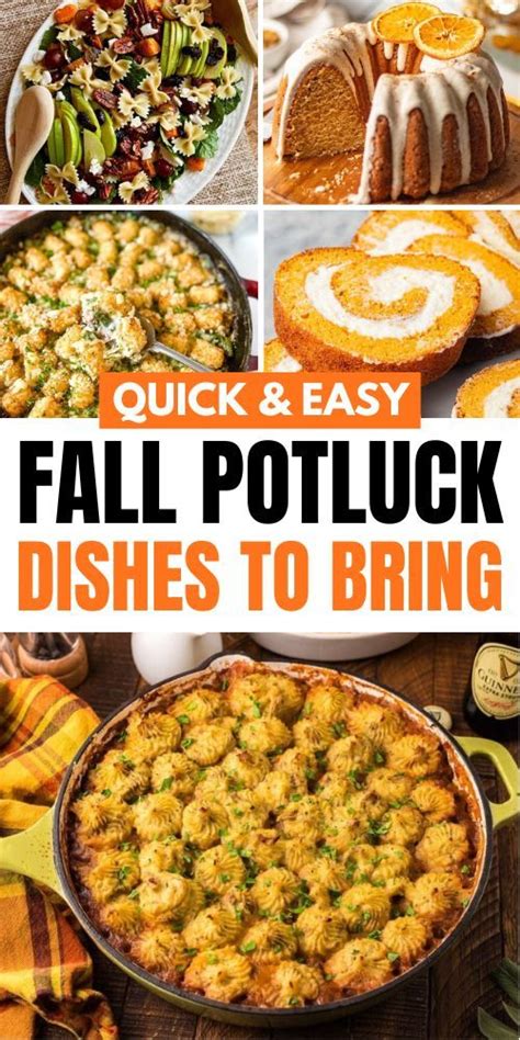 27 Easy Fall Potluck Dishes That Are Crowd Pleasers Potluck Dishes