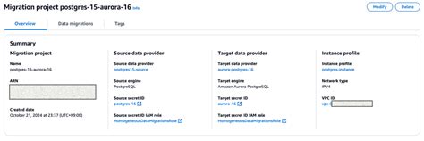 Aws Dms Homogenous Migration 을 사용한 Postgresql 에서 Aurora Postgresql 로