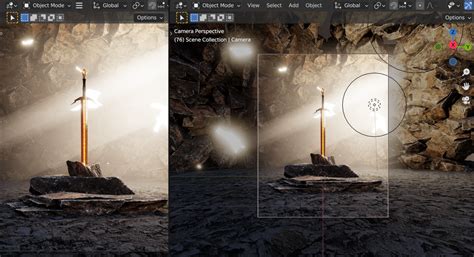 render not matching camera view lighting and rendering blender