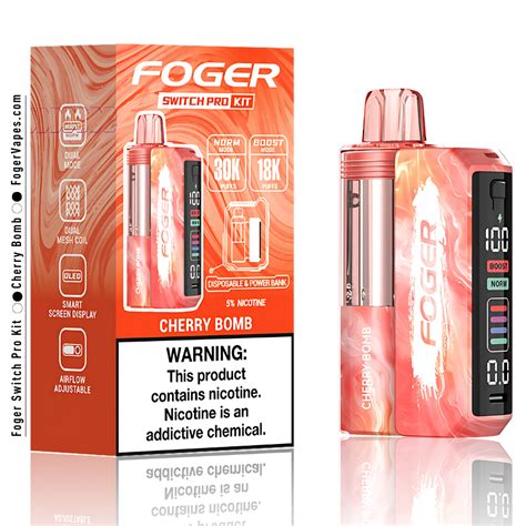 New Foger Flavors Coming Soon Switch Pro Pods And Kits