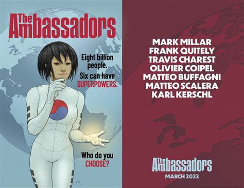 Mark Millar Goes Global With The Ambassadors Comic