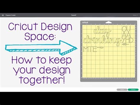 How To Keep Words Together In Cricut Design Space