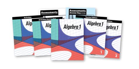 Algebra 1 Subject Textbook Kit 4th Ed Bju Press Homeschool