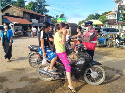 လဲချားမြို့နေပြည်သူများ ကိုဗစ် ၁၉ ရောဂါကူးစက်မှု အန္တရာယ်မှ ကာကွယ်နိုင်ရန် Mask Campaign ပြုလုပ