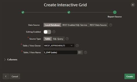 Oracle APEX Interactive Grid Tutorial