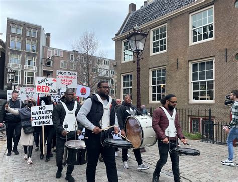 Sex Workers March On City Hall In Protest At Red Light District