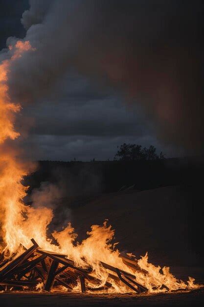 Premium Ai Image The Hot Flame Design