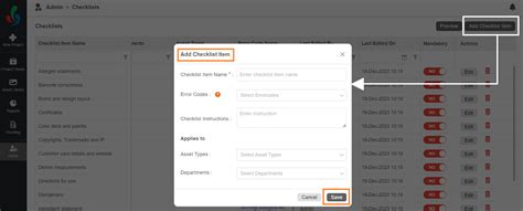 Checklists Access Create And Edit Growth Plan Manageartworks Help