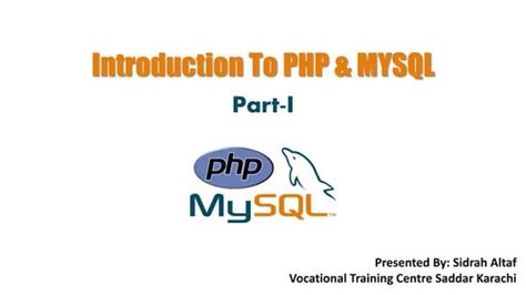Introduction To Php Operators Ppt