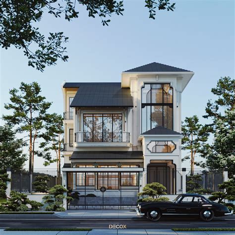 Thiết Kế Biệt Thự Indochine D9 Villa