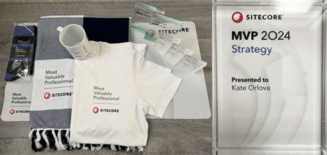 Sitecoremvpswag Sitecore Sitecoremvp Strategy Swag Sitecorecommunity Kate Orlova