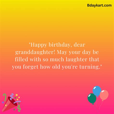 120 Funny Birthday Wishes For Your Granddaughter