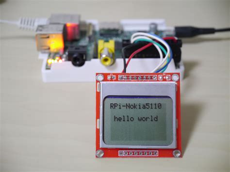 Github Shrhdkrpi Nokia5110 Nokia5110 Library For Raspberry Pi
