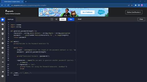 Pythoninternship Passwordgenerator Codsoftfinaltask Codingshowcase Vijayalakshmi S