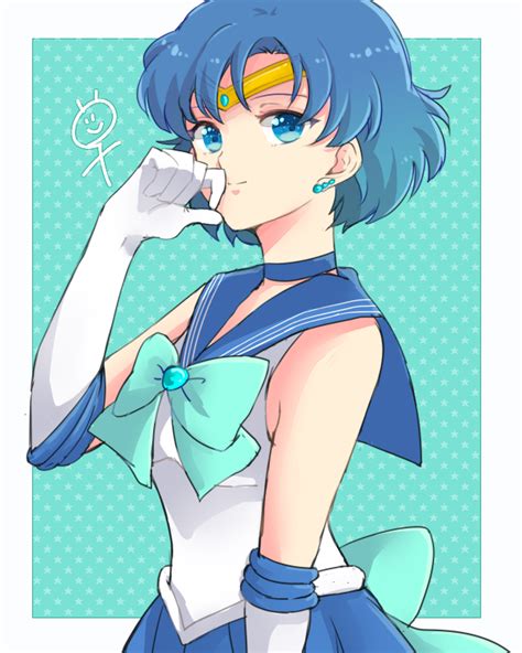 Mizuno Ami And Sailor Mercury Bishoujo Senshi Sailor Moon Drawn By Hiki Wota Danbooru