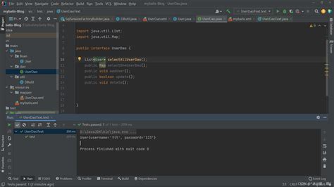 使用idea搭建mybatis完成对数据的增删改查（通过配置mapper实现）idea 生成mapper 增删改查 Csdn博客