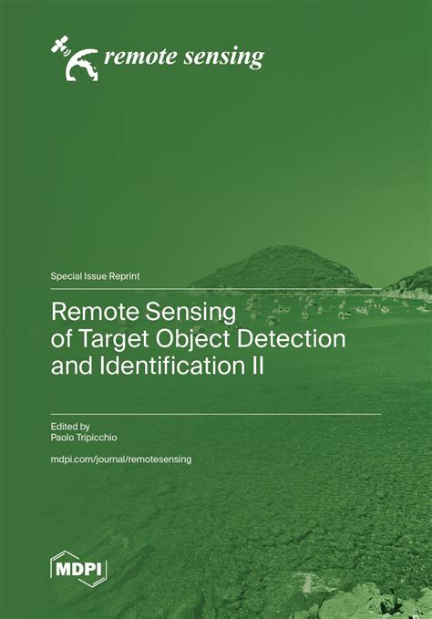 Remote Sensing Of Target Object Detection And Identification Ii Mdpi Books